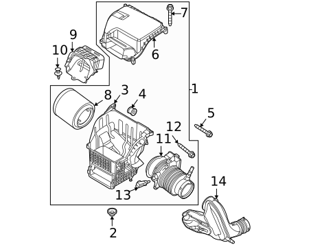 Air Intake for 2025 Ford Bronco | Ford OEM Parts Outlet