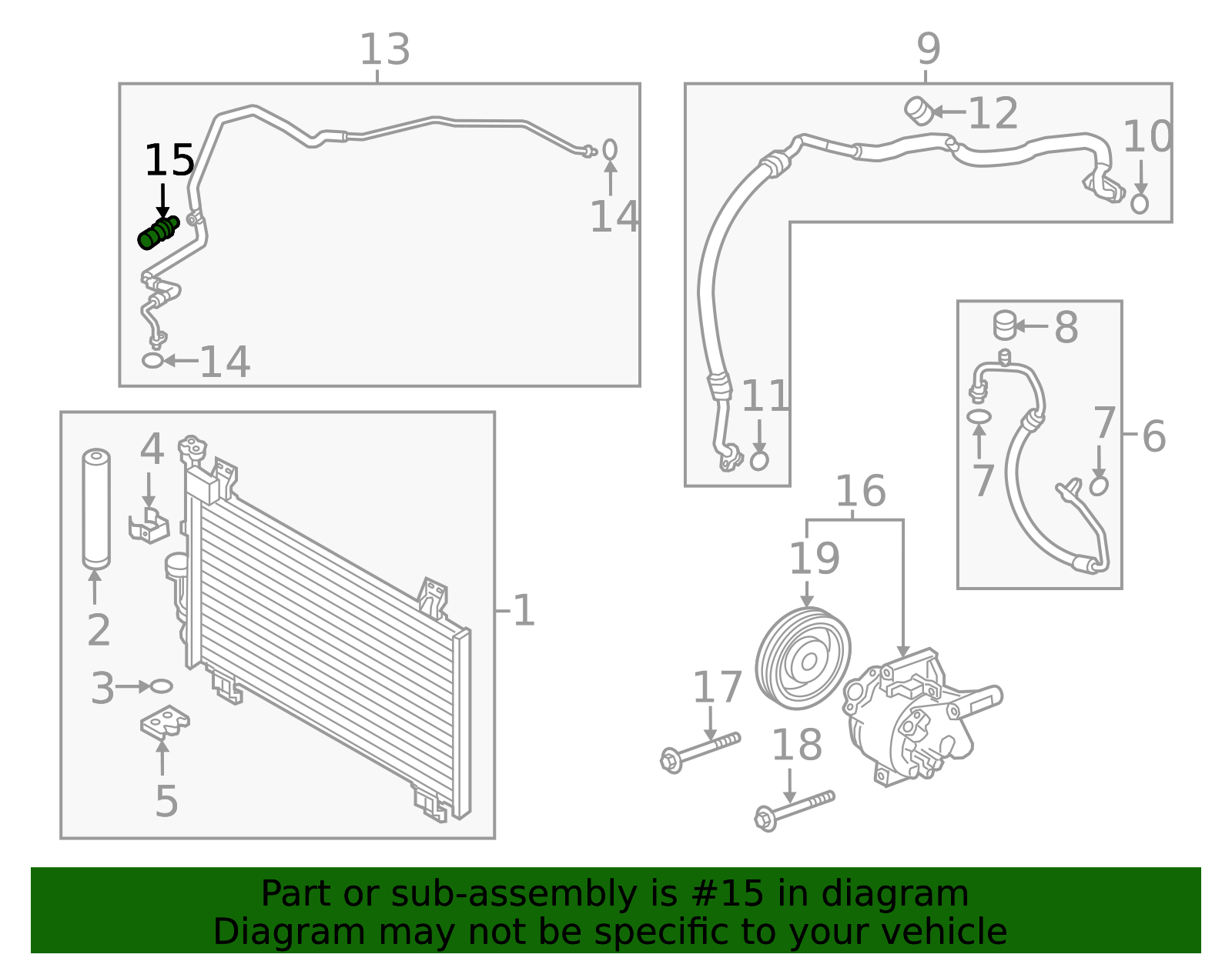 2016-2020 Toyota Pressure Switch 88719-WB001 | Toyota Parts Center