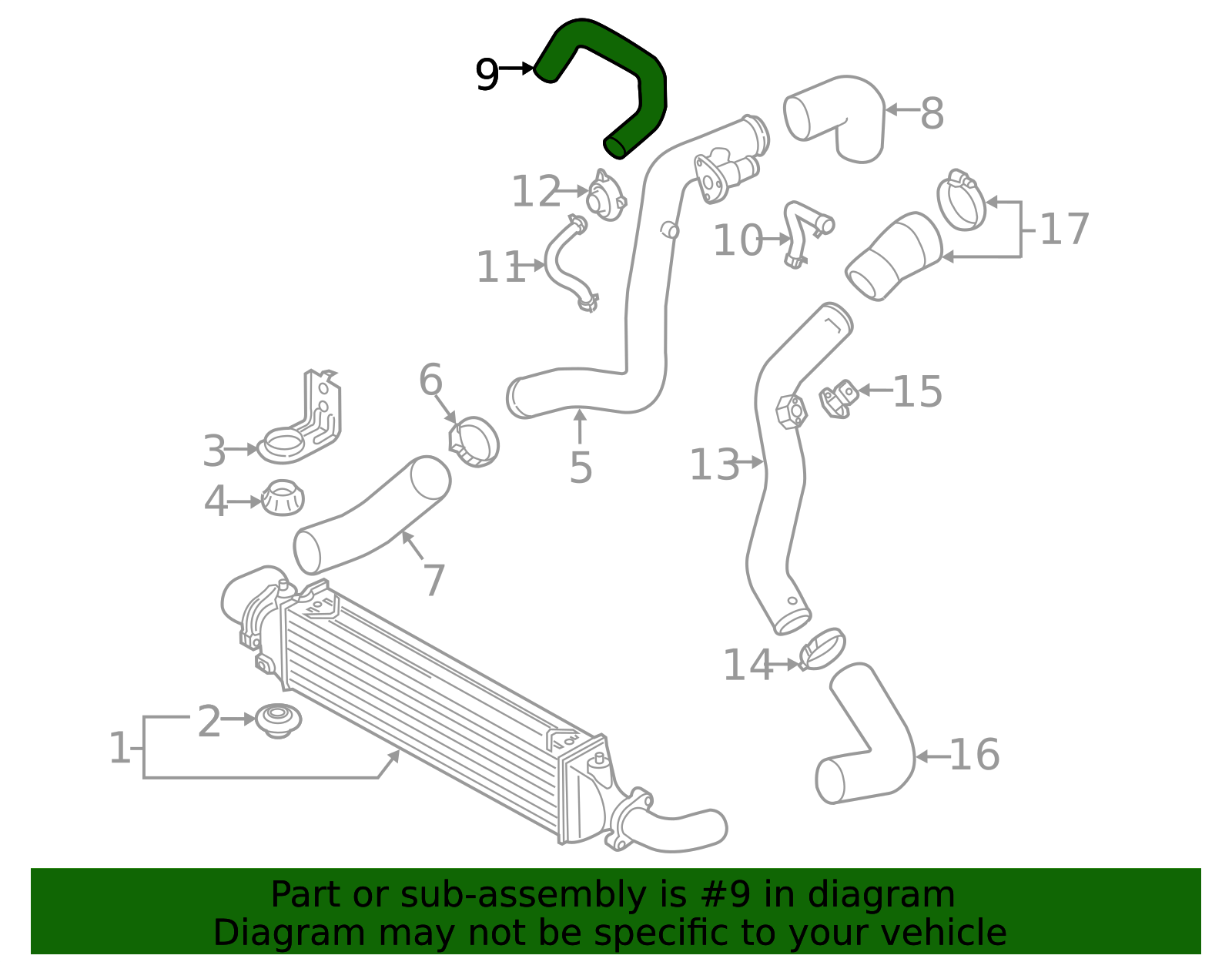 2013-2014 Hyundai Genesis Coupe Hose 28284-2C101 | MotorMotor