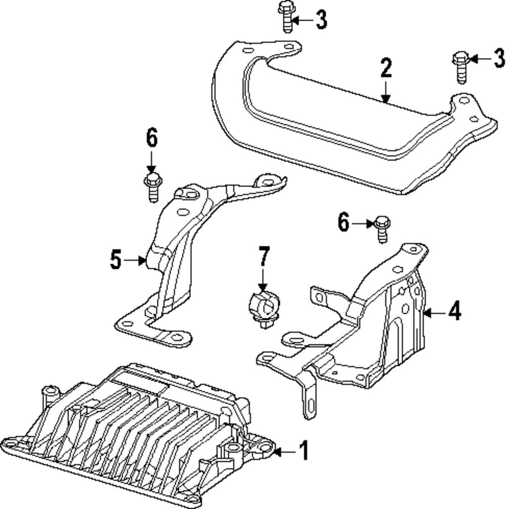 2025 Honda CR-V Engine Control Module (ECM) Clip 19126-5AA-A01 | OEM ...