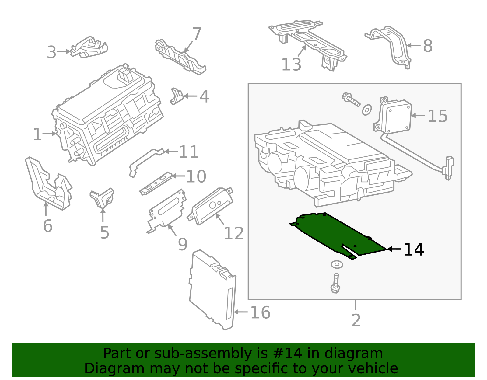 G92B2-47010 - 2019-2024 Lexus UX250h - Lower Cover | My L Parts