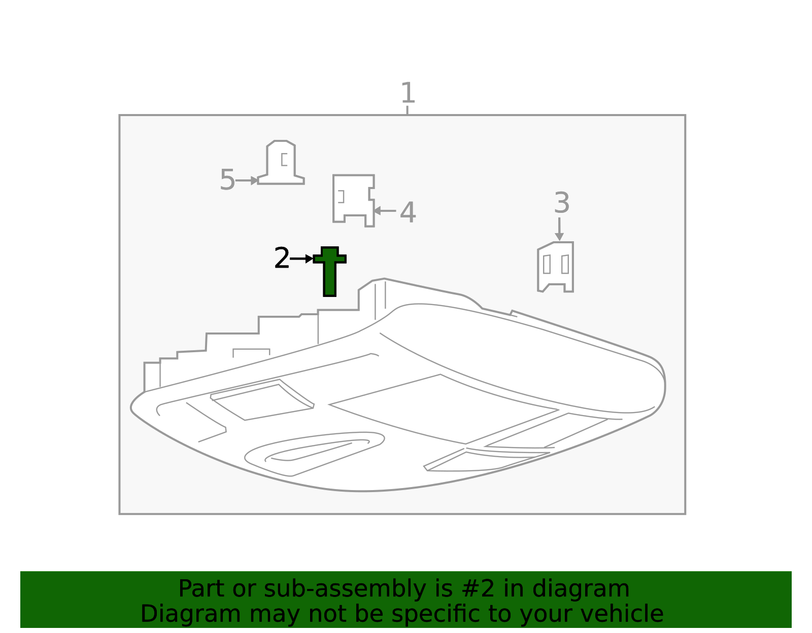 2013-2024 Ford | Overhead Console Screw | W713809-S437 | Walls' Ford Parts