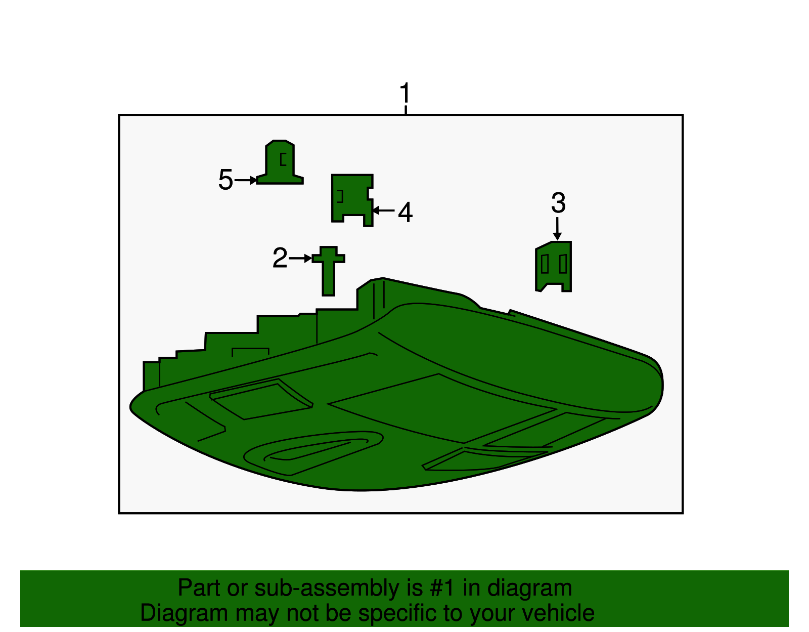 2020-2024 Ford Edge | Overhead Console | FT4Z-58519A70-HX | Walls' Ford ...
