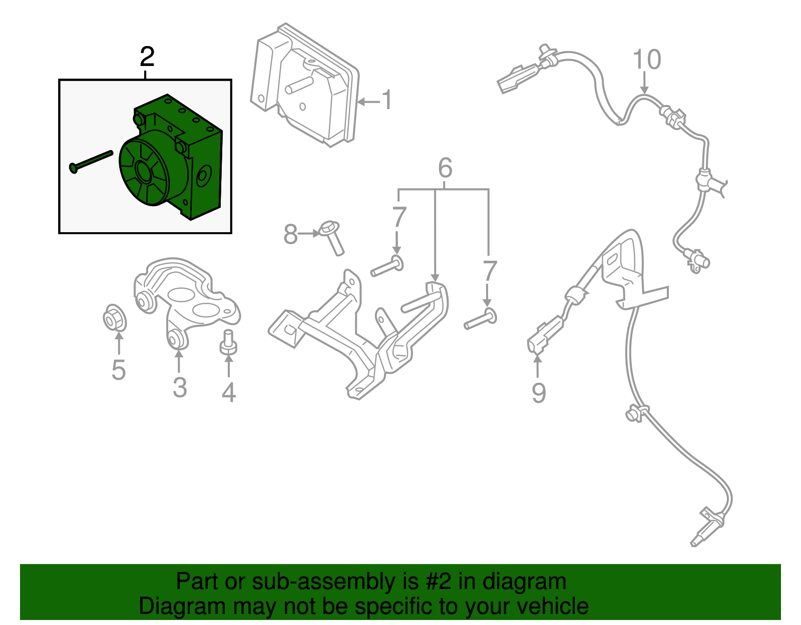 G3GZ-2C215-D - Modulator Valve | Dealer Auto Parts