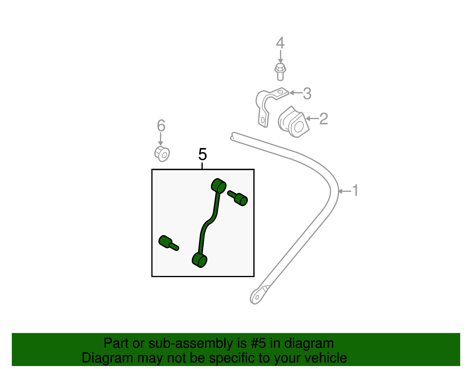 2013-2024 Ford Suspension Stabilizer Bar Link Kit DC3Z-5K484-B ...