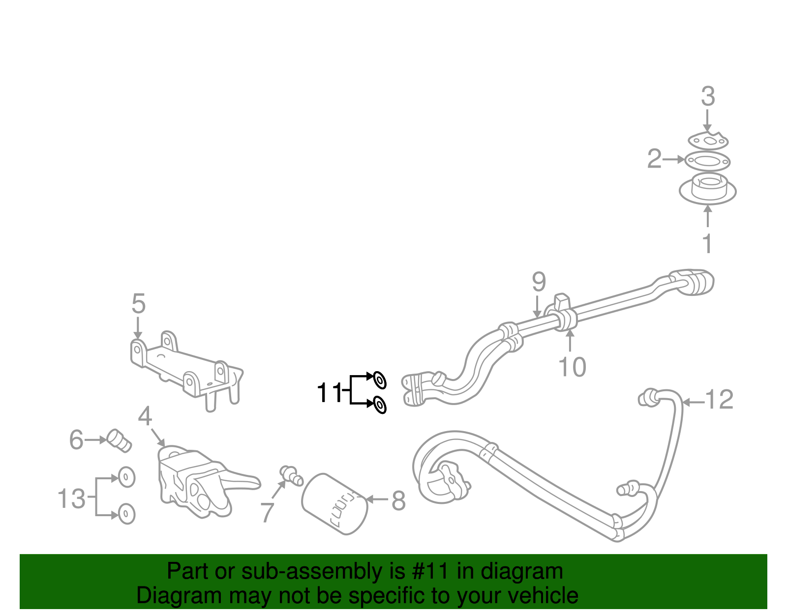 1995-2002 GM GM 15701719 Multi-Purpose Seal | GM Outlet