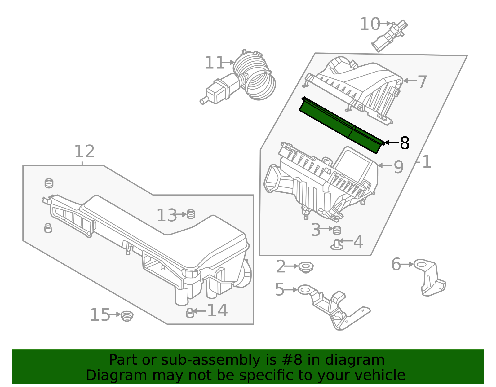 16546-6TA0A - Air Filter 2022-2025 Nissan Pathfinder | Official Nissan ...