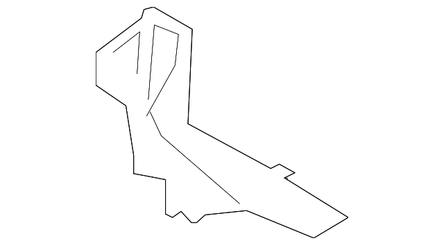 2009-2015 BMW | Latch Support | 51647184160 | BMW OEM Parts Store