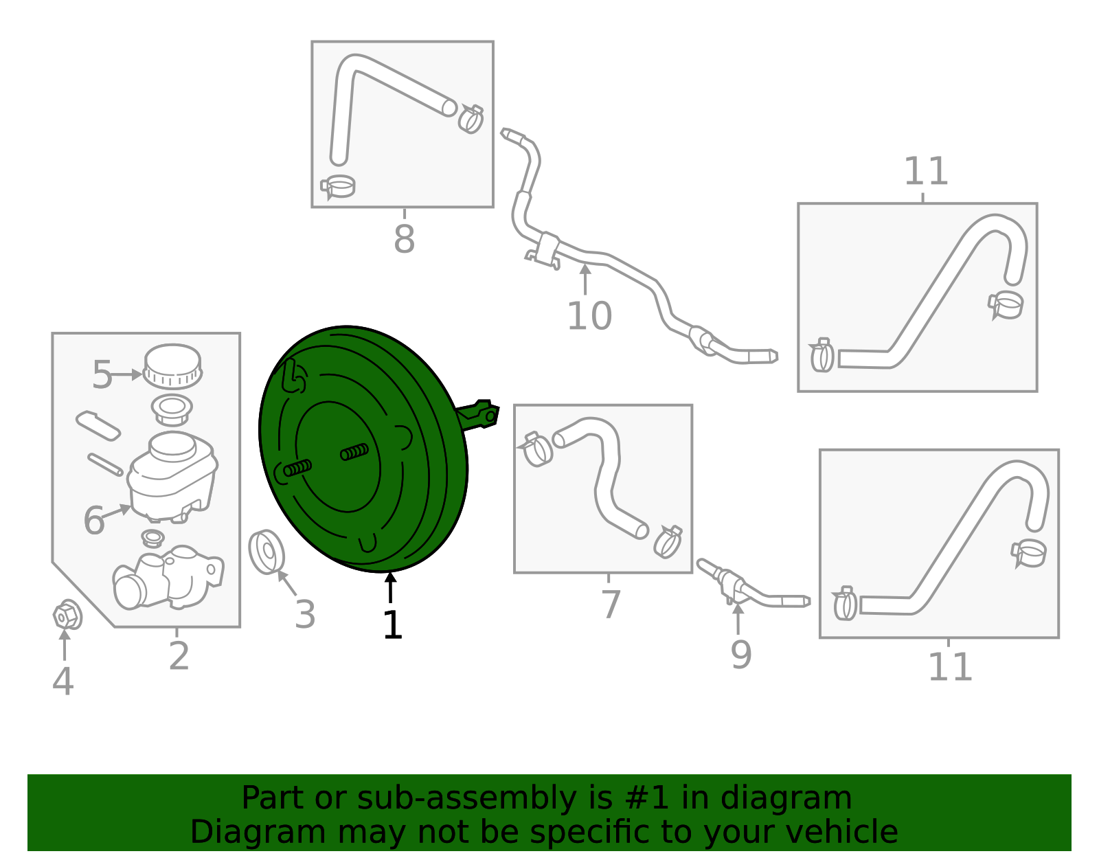 SU003-12051 - Vac Bstr Assembly Lhd 2013-2020 Toyota | Longo Toyota Parts