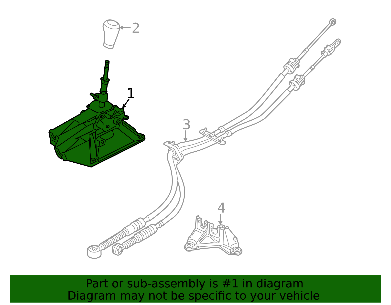 2018-2020 Mazda | Shifter Assembly | GRT7-46-100 | Mazda Online Parts