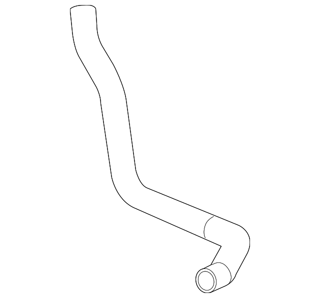 2010-2014 Cadillac CTS Radiator Outlet Hose 20914855 | Shop Matick ...