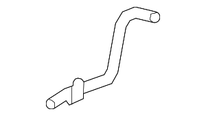 2008-2014 Cadillac CTS Radiator Surge Tank Outlet Pipe 12633398 | Shop ...