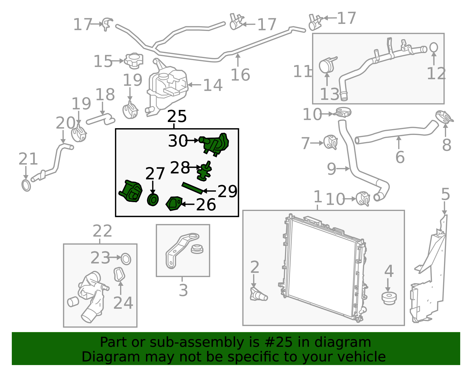 2008-2014 Cadillac Thermostat Housing 12706566 | Capital Chevy Parts