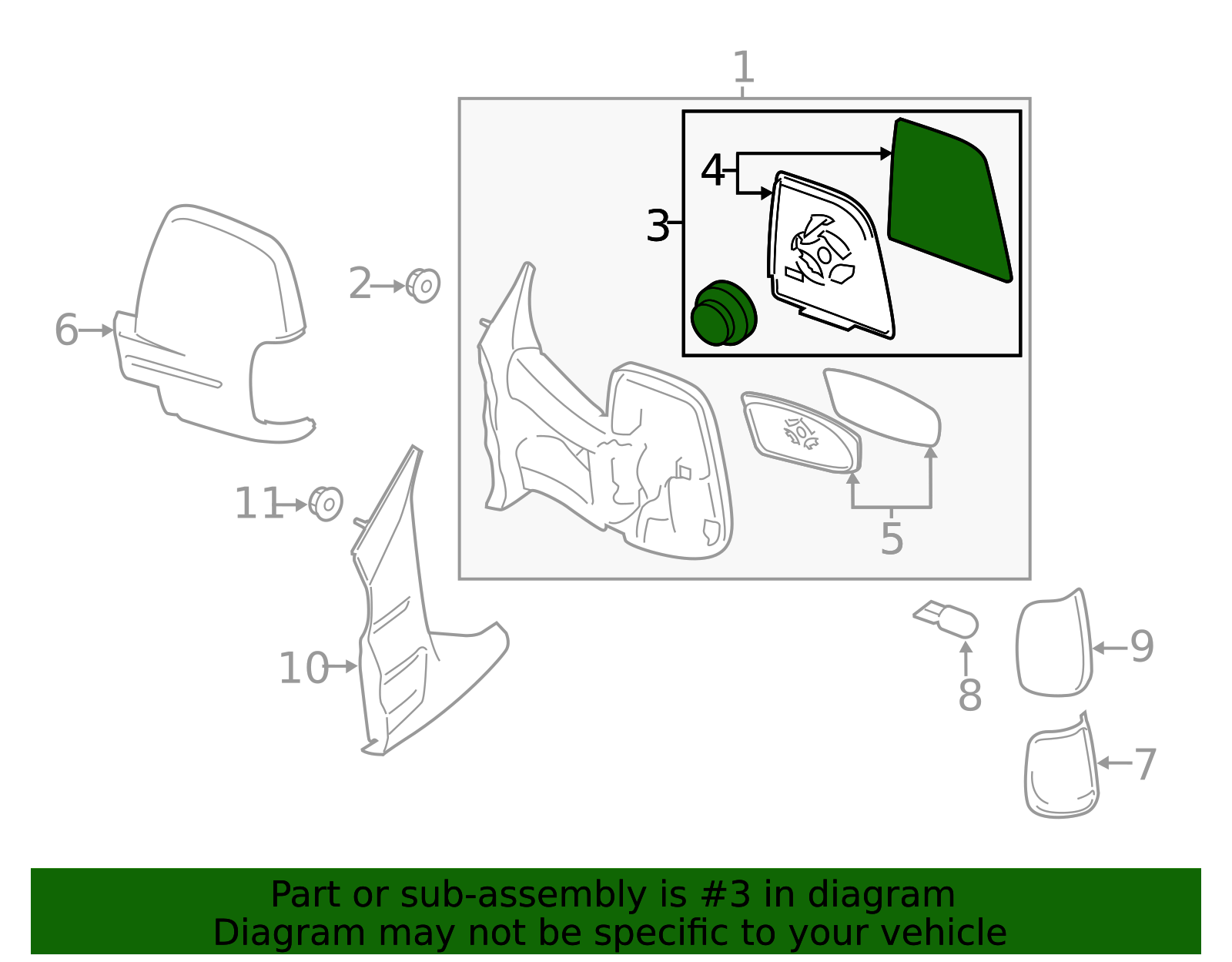 2015-2026 Ford Repair Kit - Driver's Side (LH) CK4Z-17696-A ...
