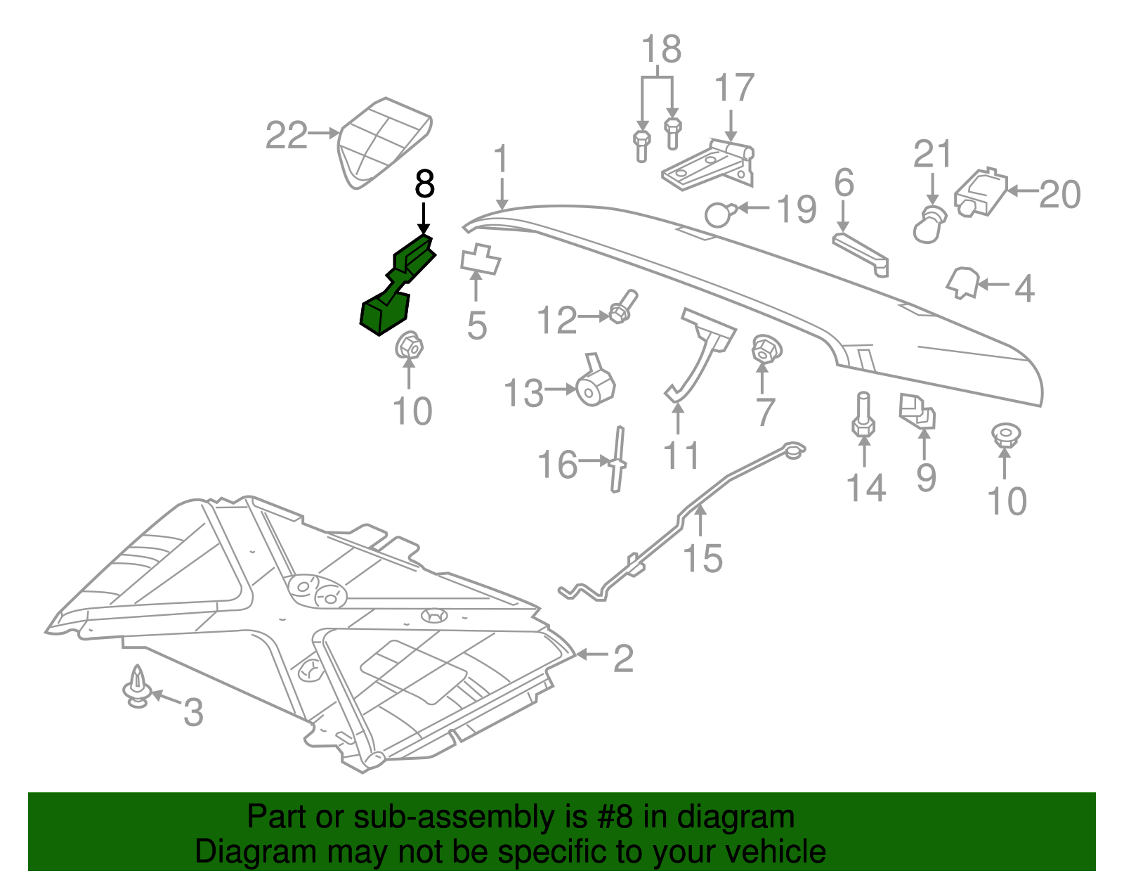 2007-2018 Jeep Latch 55395653AG | Mopar Parts Canada