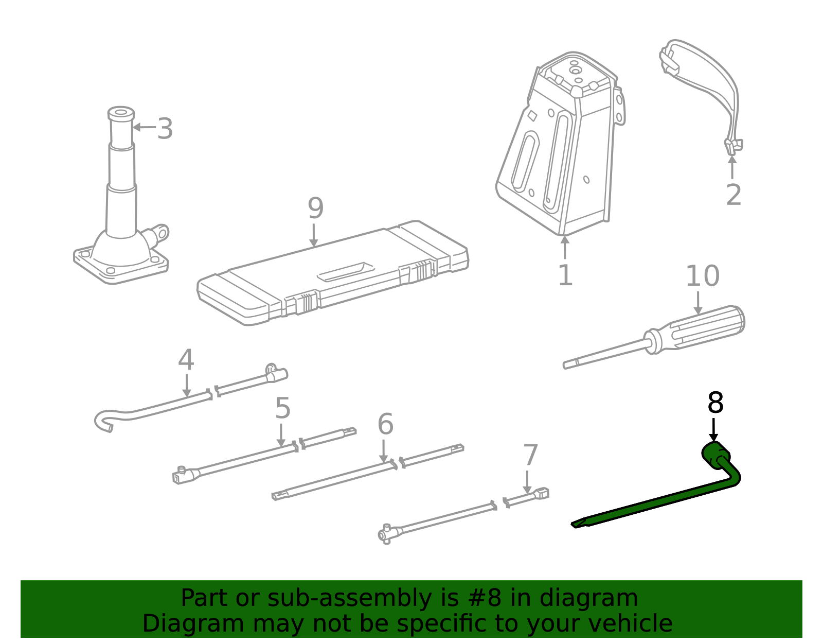 09150-26040 - High-Quality Lug Wrench for 2022-2025 Lexus | AutoNation ...