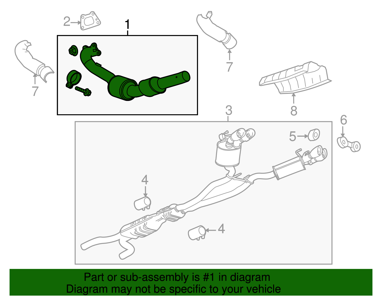 19418947 - Catalytic Converter 2012-2015 Chevrolet Camaro | GM ...