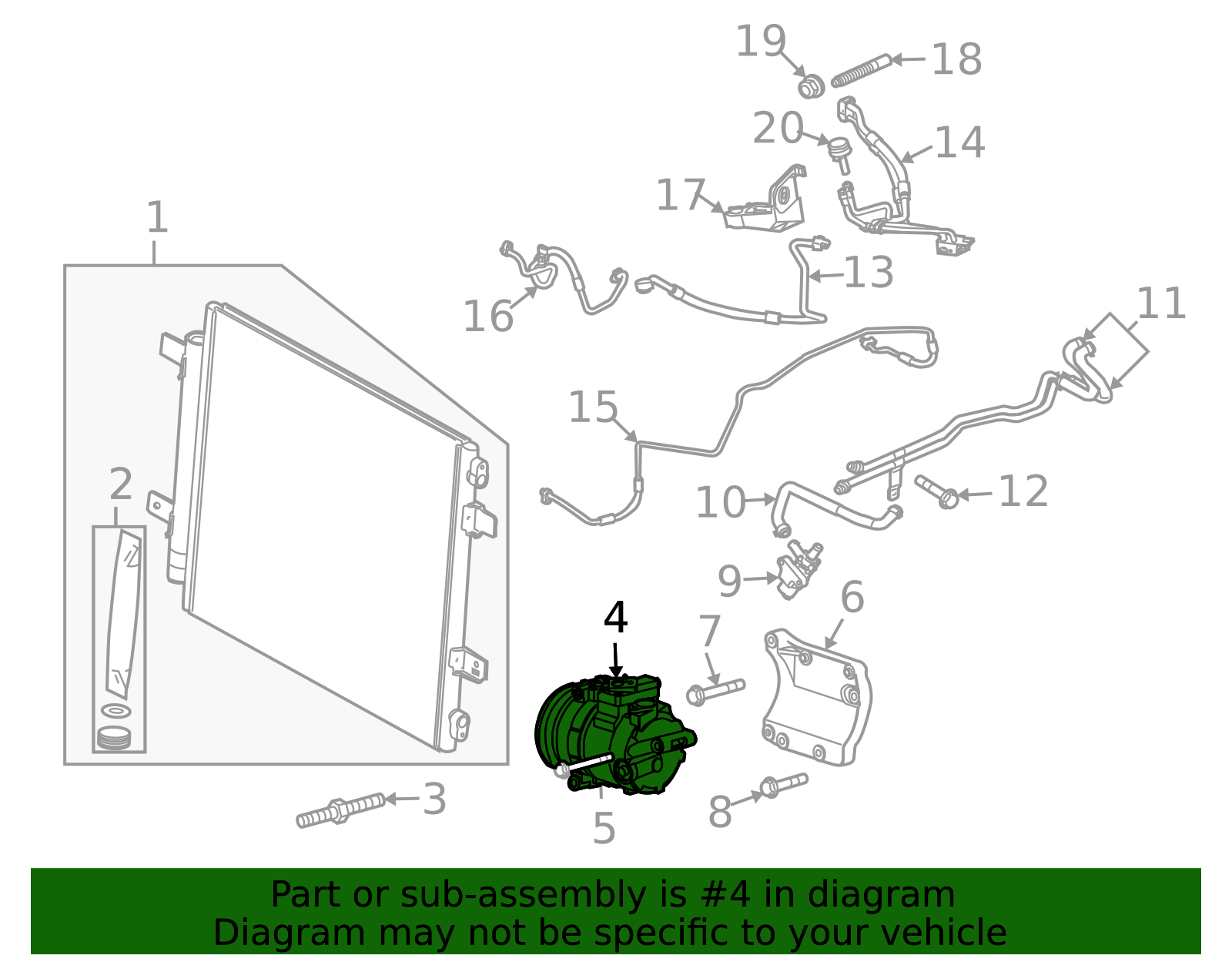 Genuine OEM Compressor Part# C2C39500 Fits 2004-2009 Jaguar: Up To 35% ...
