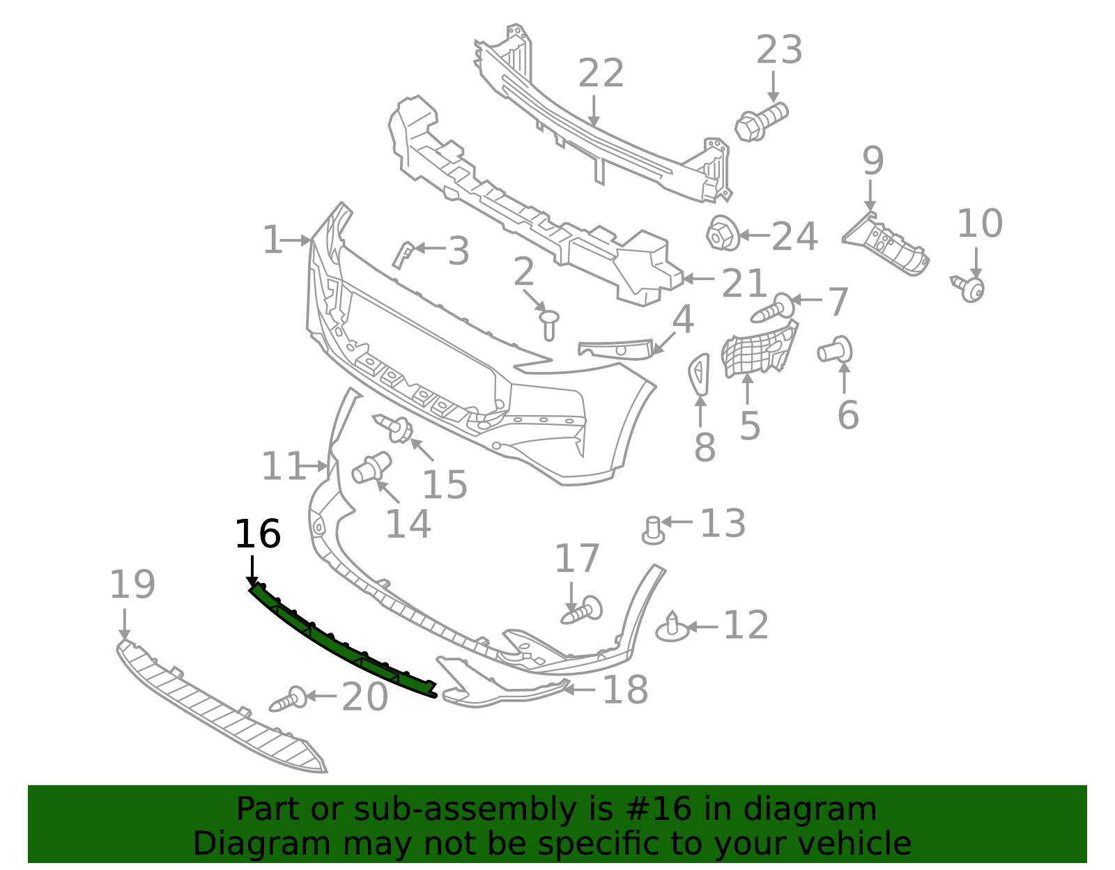 2021-2023 Hyundai Santa Fe Skid Plate 86577-S2600 | World OEM Parts Hyundai
