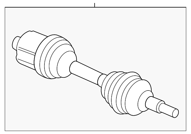 CV Axle 84212542 - Smooth, OEM Power Transfer | AutoNation Parts