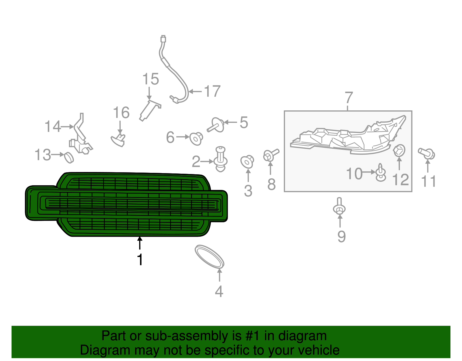 2018-2020 Ford F-150 Grille JL3Z-8200-PZPTM | QuirkParts