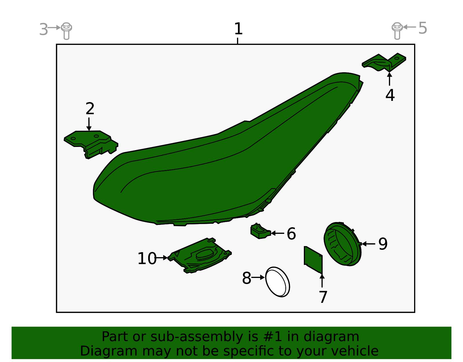2020-2022 Kia Sportage Composite Assembly 92102-D9551 | TascaParts.com