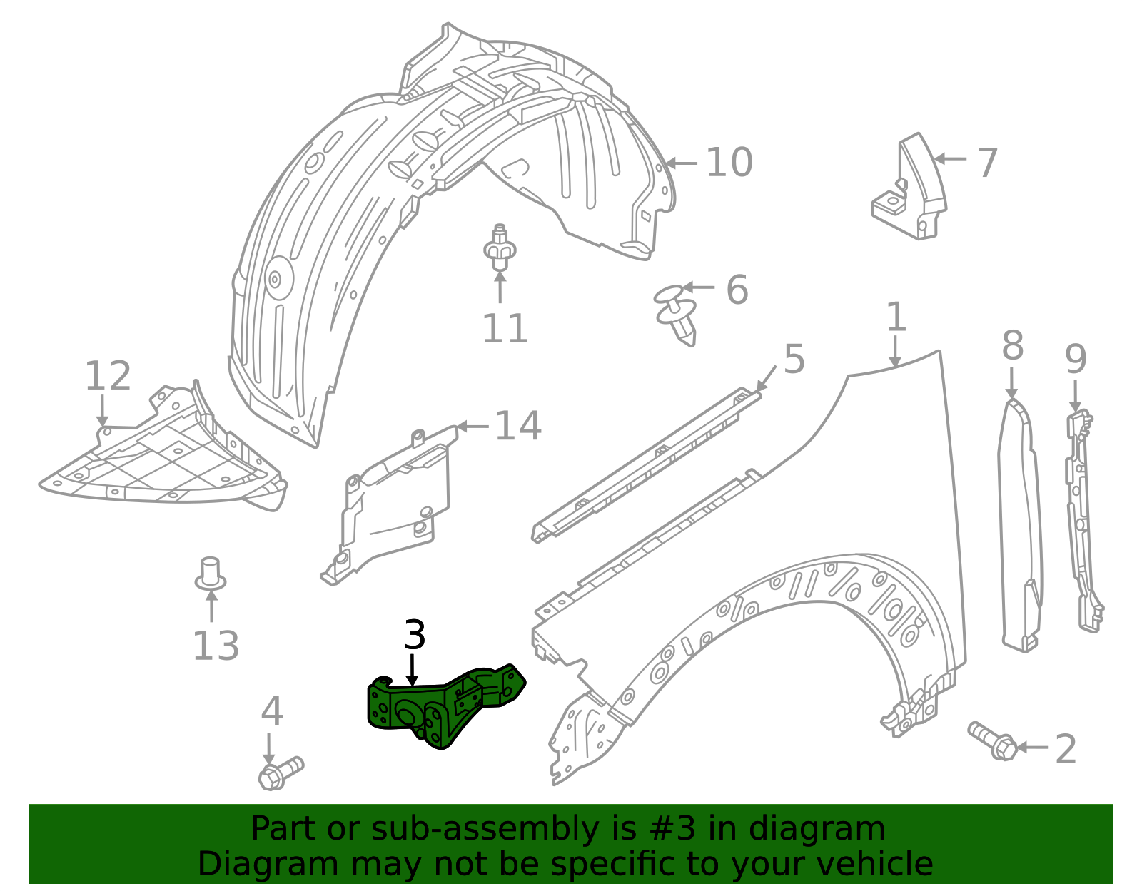 2020-2025 Mazda Front Bracket dfr552240 | TascaParts.com