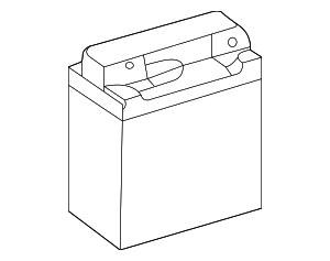 Genuine OEM Vehicle Battery | 000-982-96-08-64 | Fits Select 2007-2024 ...