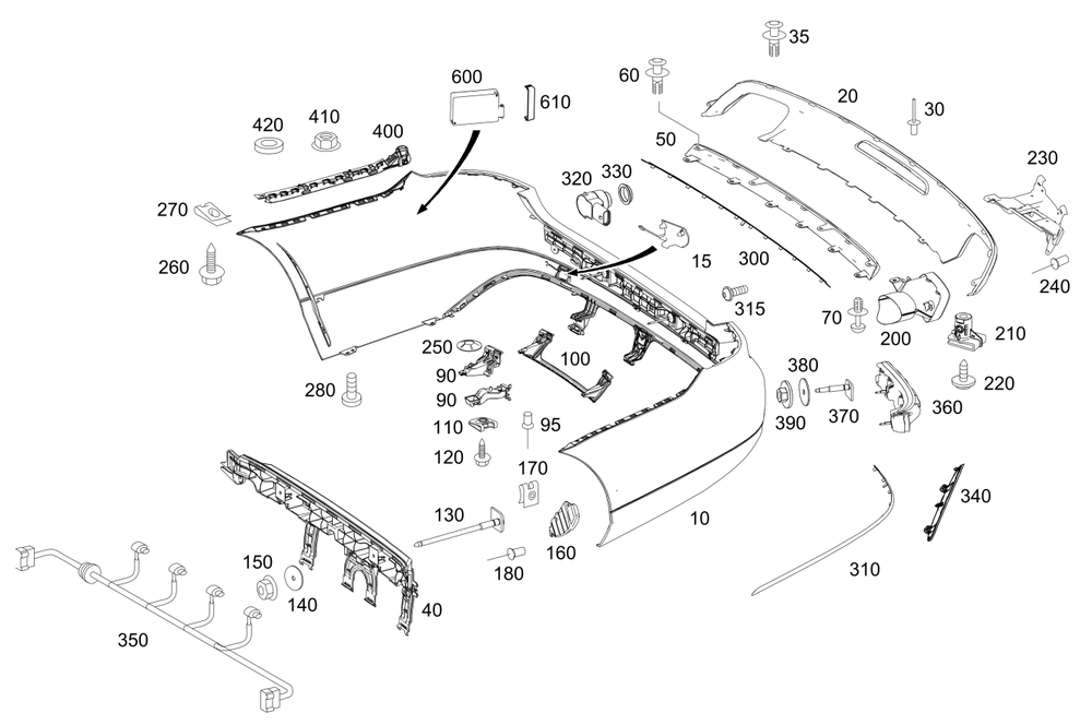 218-885-07-21 - 2012-2018 Mercedes-Benz - Trim Strip | World Mercedes ...