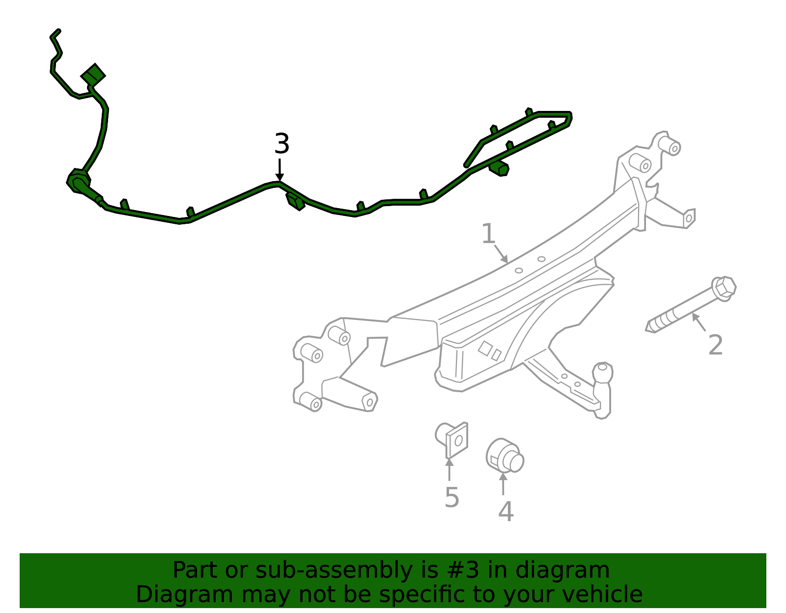 Genuine Porsche Wire Harness for 2019-2024 Porsche Cayenne | OEM Part ...