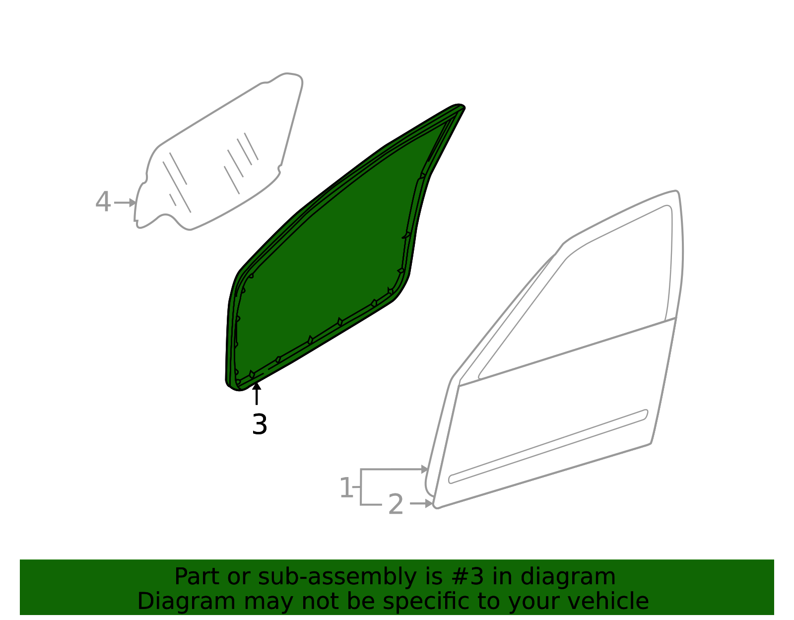 80830-3Z600 - Door Weather-Strip 2005-2006 Nissan Altima | Boro Nissan ...