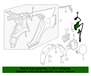 81590-G2000 - High-Quality Opener Assembly for 2017-2022 Hyundai Ioniq ...