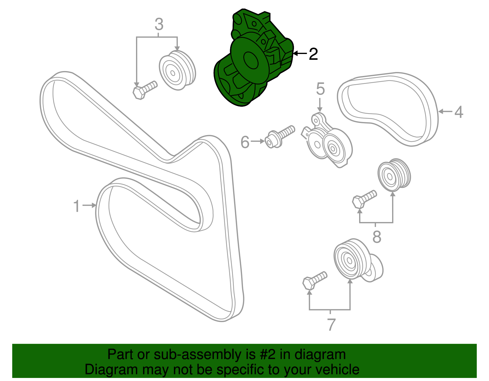 03C-145-299-J - High-Quality Belt Tensioner for 2013-2016 Volkswagen ...