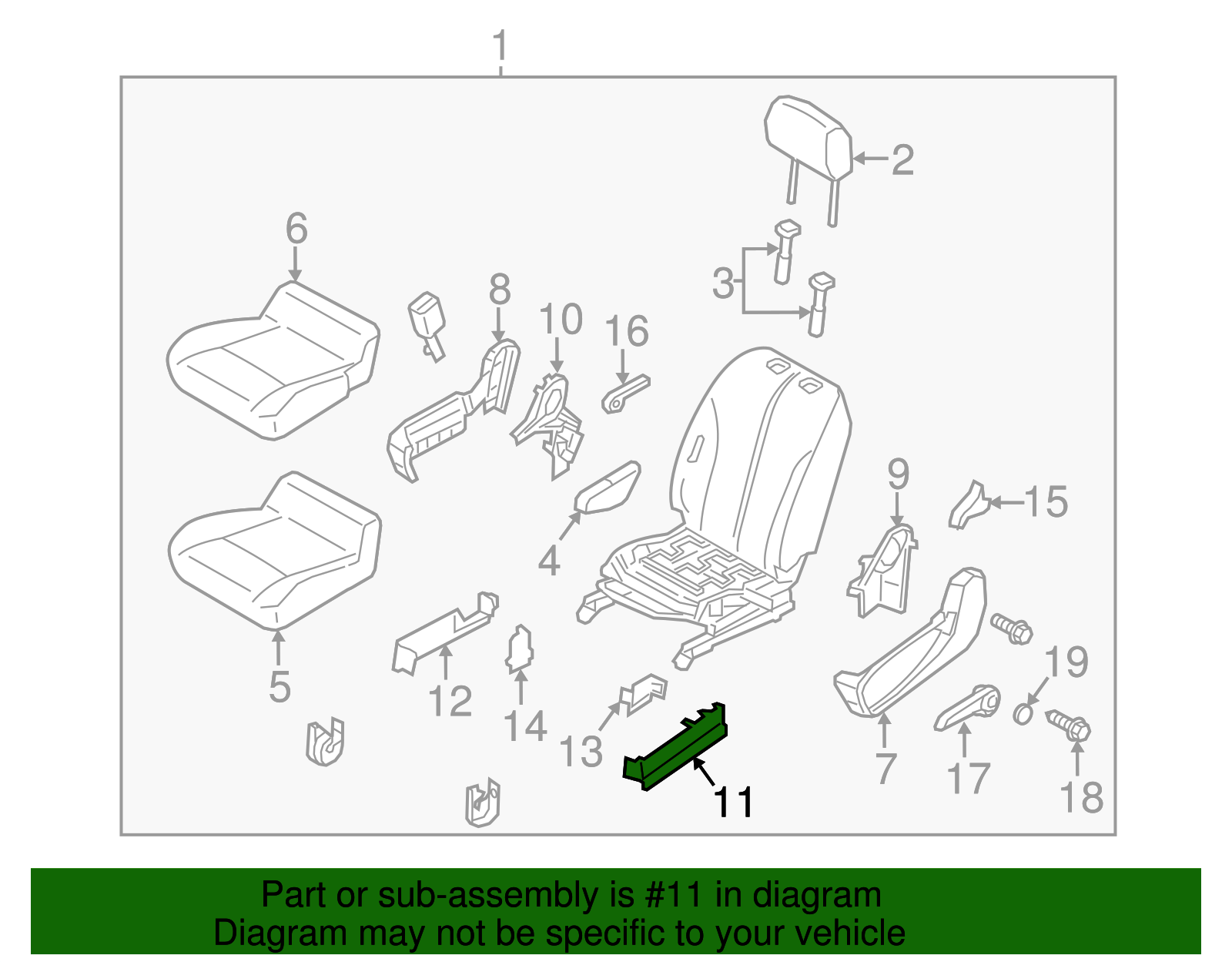 2013-2021 Nissan NV200 Finish Panel 87381-3LM0A | Bill Kay Nissan Parts