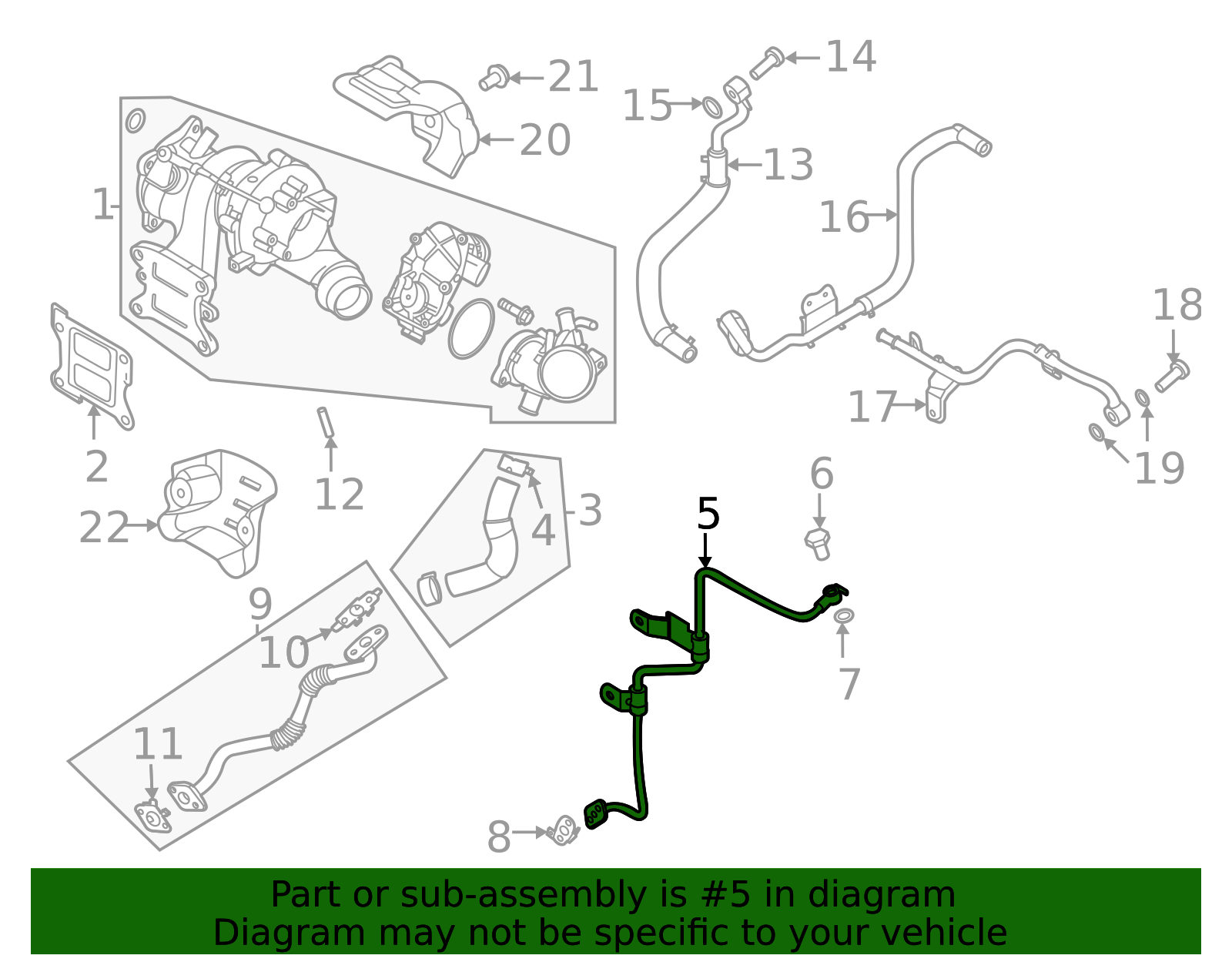 Hyundai - 28240-2M800 - Oil Line - 2020-2023 Hyundai Sonata | OEM ...