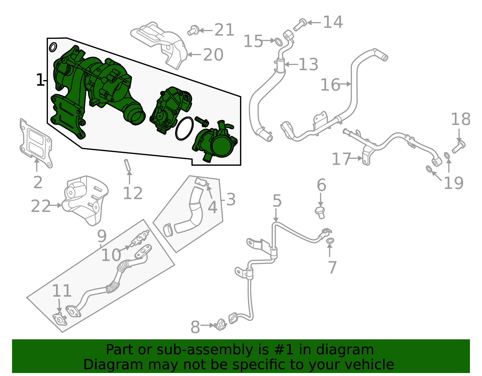 Hyundai - 28231-2M800 - Turbocharger - 2020-2023 Hyundai Sonata | OEM ...