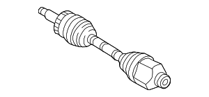 49501-C5480 - Axle Assembly 2019-2020 Kia Sorento | Genuine Kia Parts