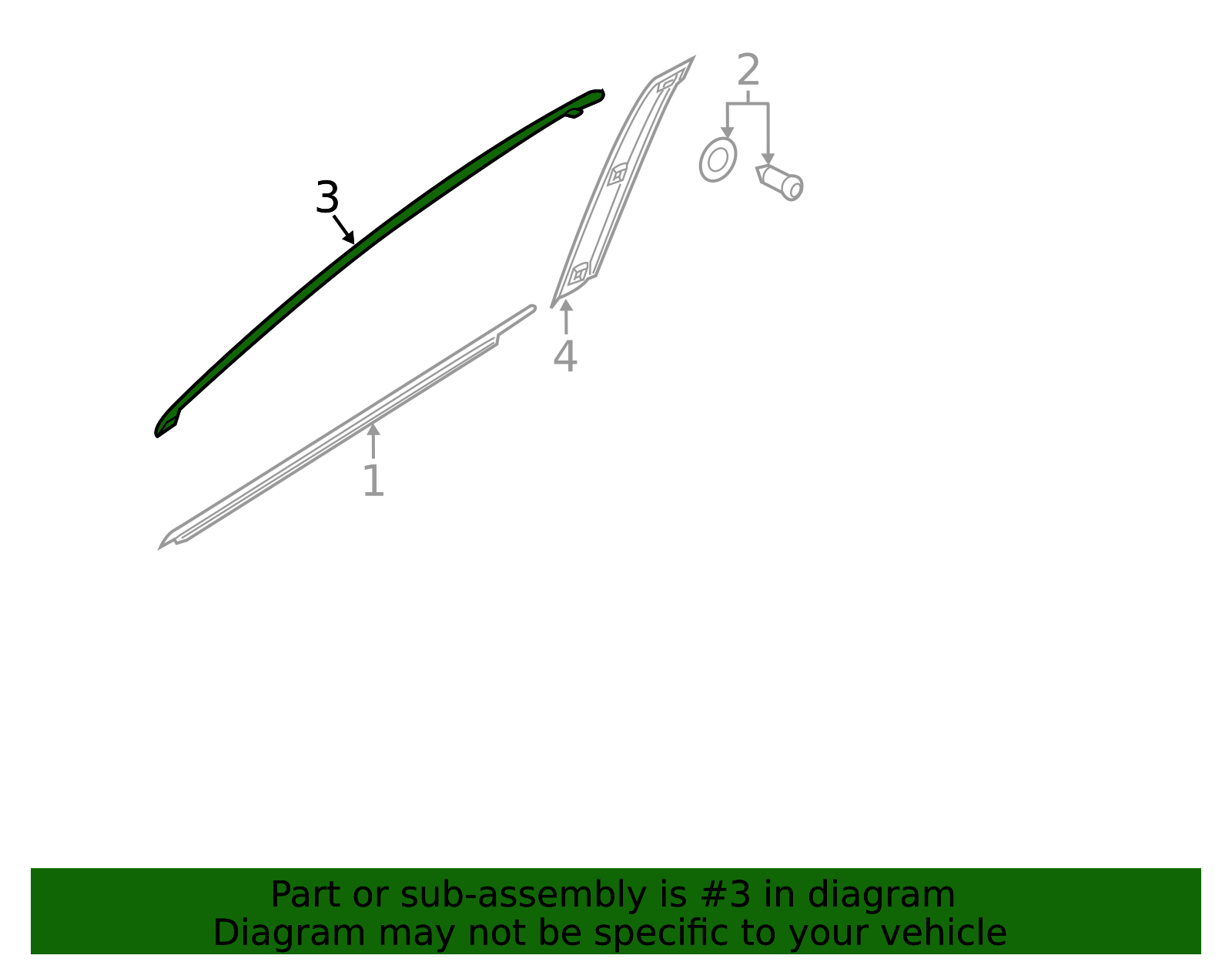 82850-A9010 - Window Molding Kia.Parts Store