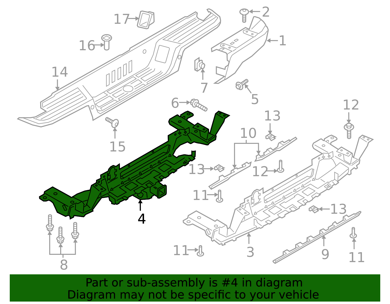 2019-2023 Ford Ranger Trailer Hitch KB3Z-17D826-G | OEM Parts Online