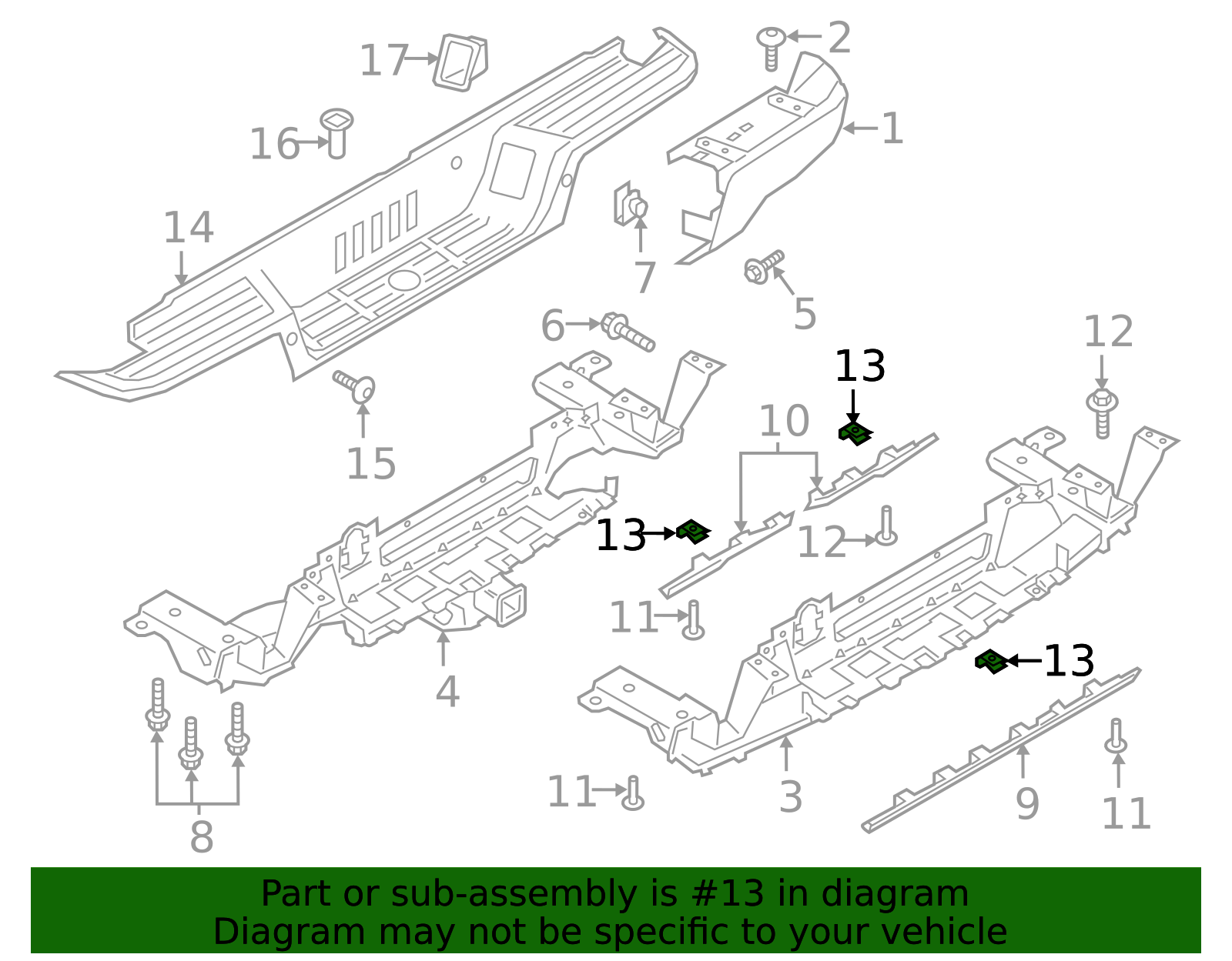 W717555-S307 - Filler Panel Nut - 2019-2025 Ford Ranger | Lasco Auto Parts