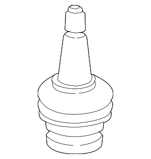 2015-2024 Porsche Macan Ball Joint PAB-407-689 | Gaudin Porsche Parts