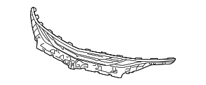 2019-2025 Chevrolet Malibu Front Inner Grille 84565840 GM ...