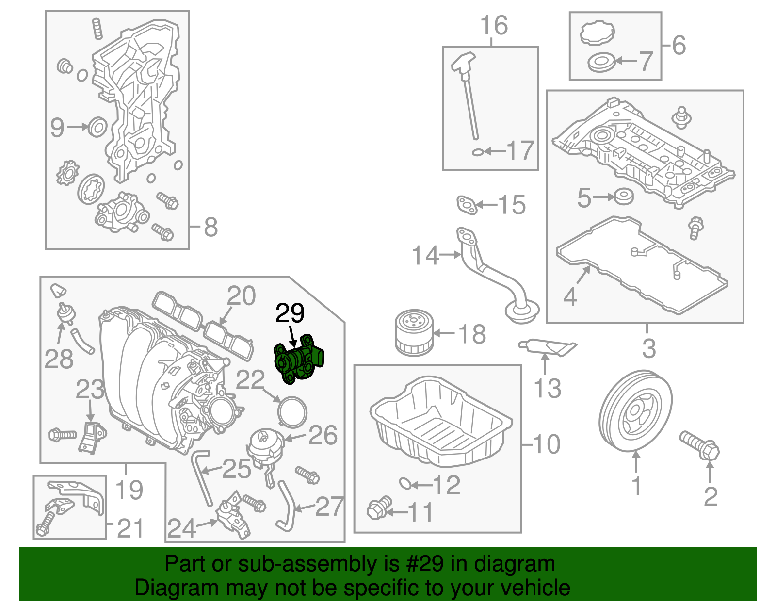 2011-2016 Hyundai Adjust Motor 28323-2E000 | OEM Parts Online
