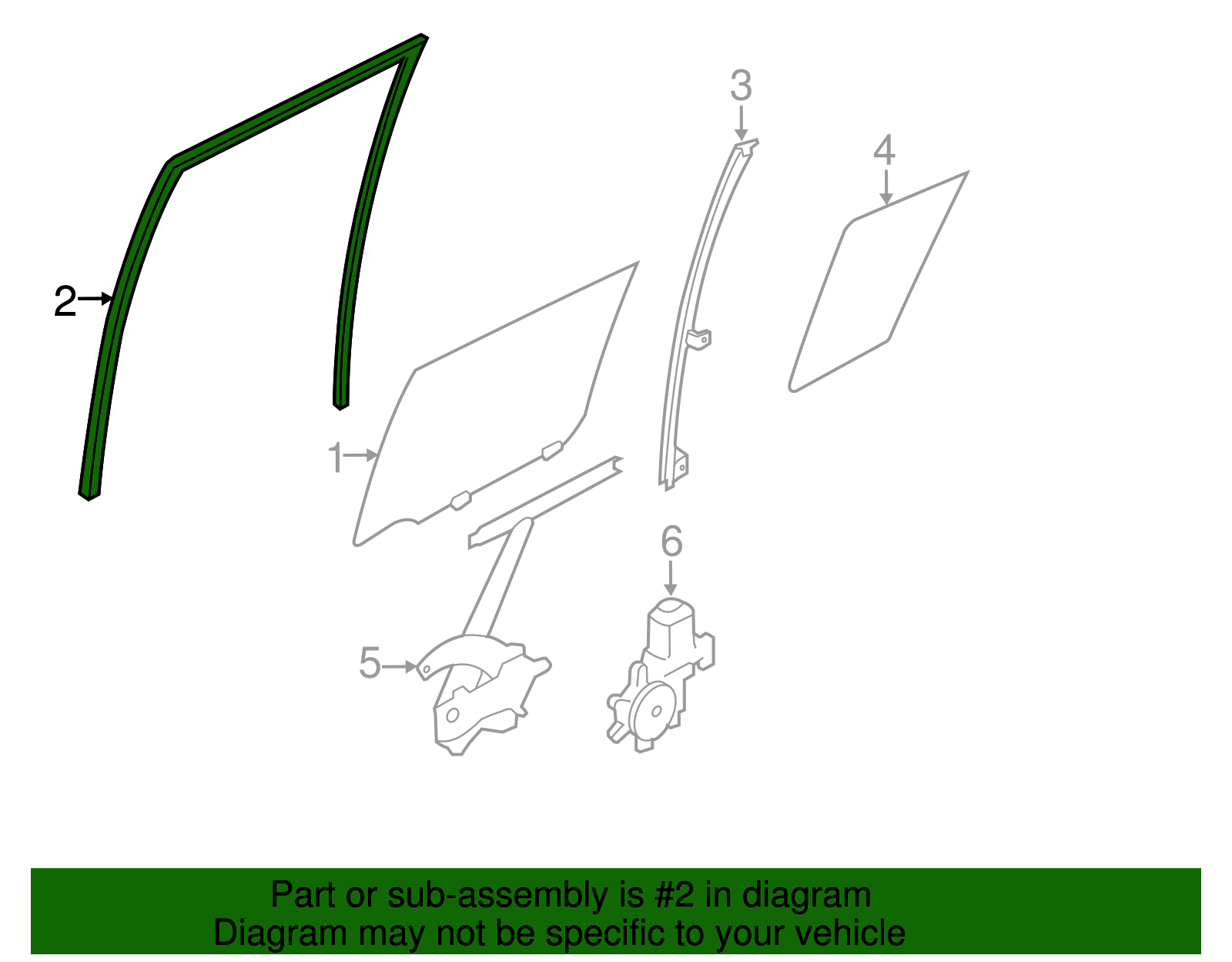 2013-2025 Nissan LEAF Run Channel 82331-3NF0A | Scott Evans Nissan Parts