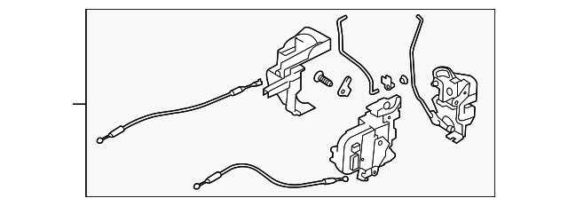 2010-2014 Subaru Lock Assembly 61032AJ01A | Buy Subaru Parts