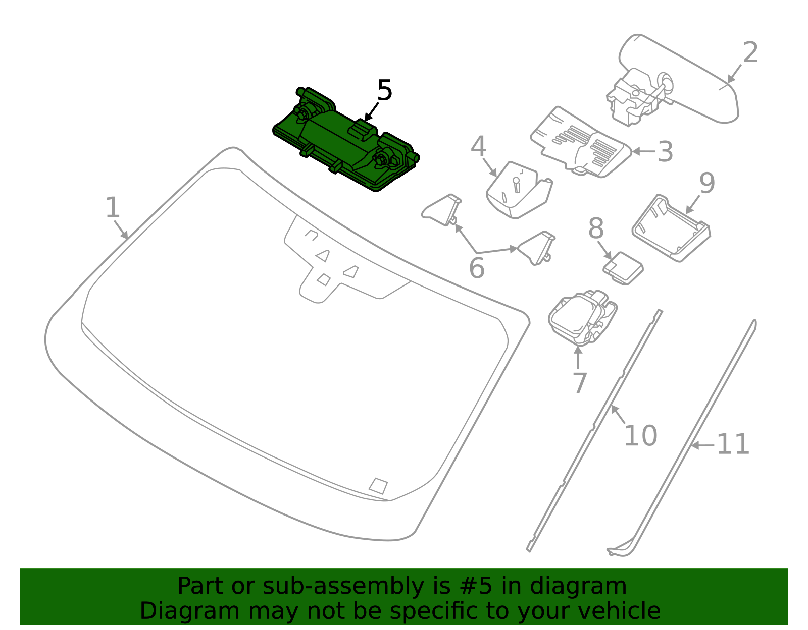 2021-2023 Land Rover Lane Assist Cmra LR159028 | JaguarParts.com