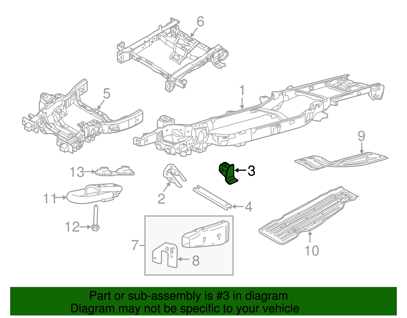 2015-2020 Ford F-150 Repair Bracket FL3Z-5097-A | Ford OEM Parts Outlet