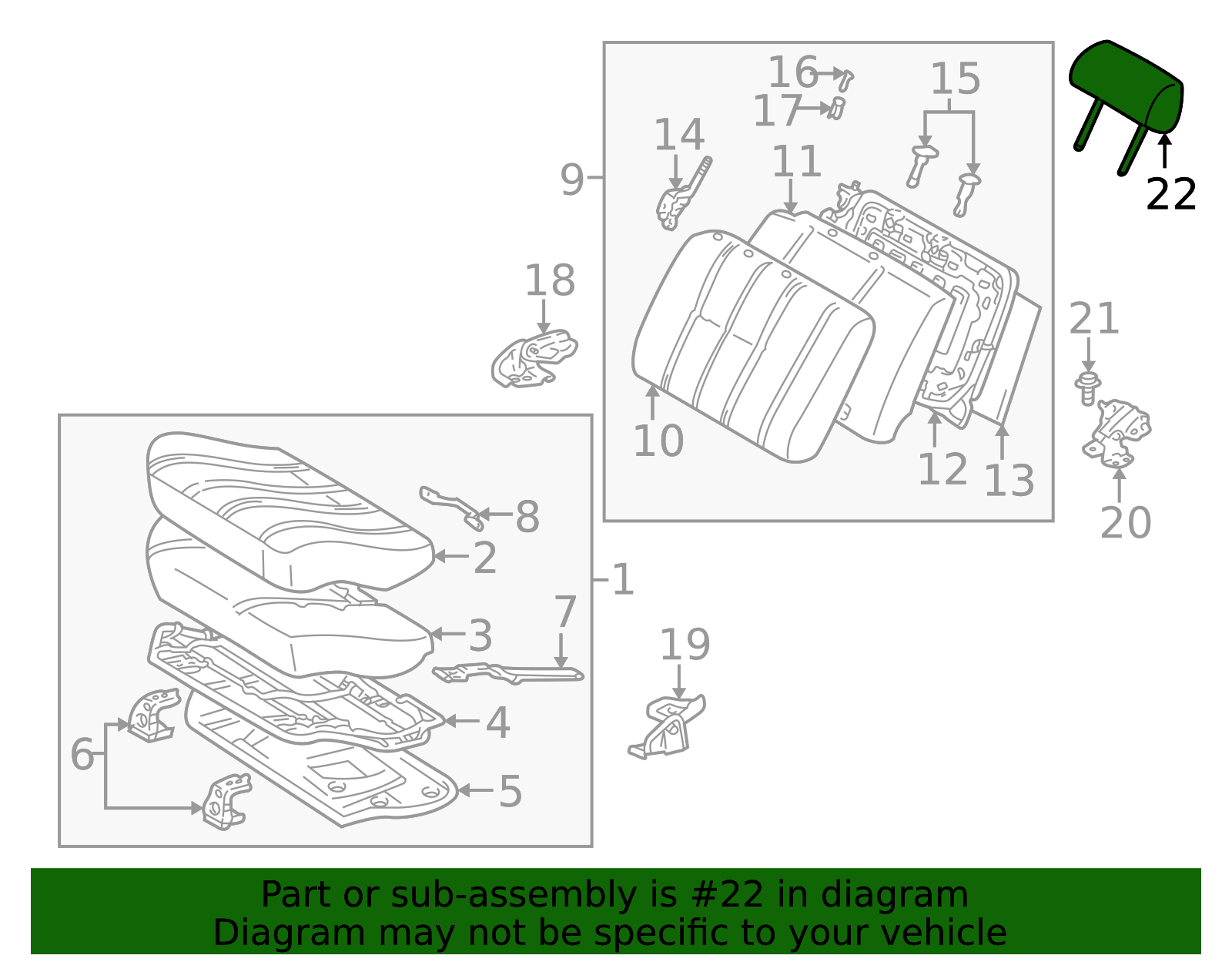 71940-35280-B1 - Headrest 1999-2000 Toyota 4Runner | Norm Reeves Toyota ...