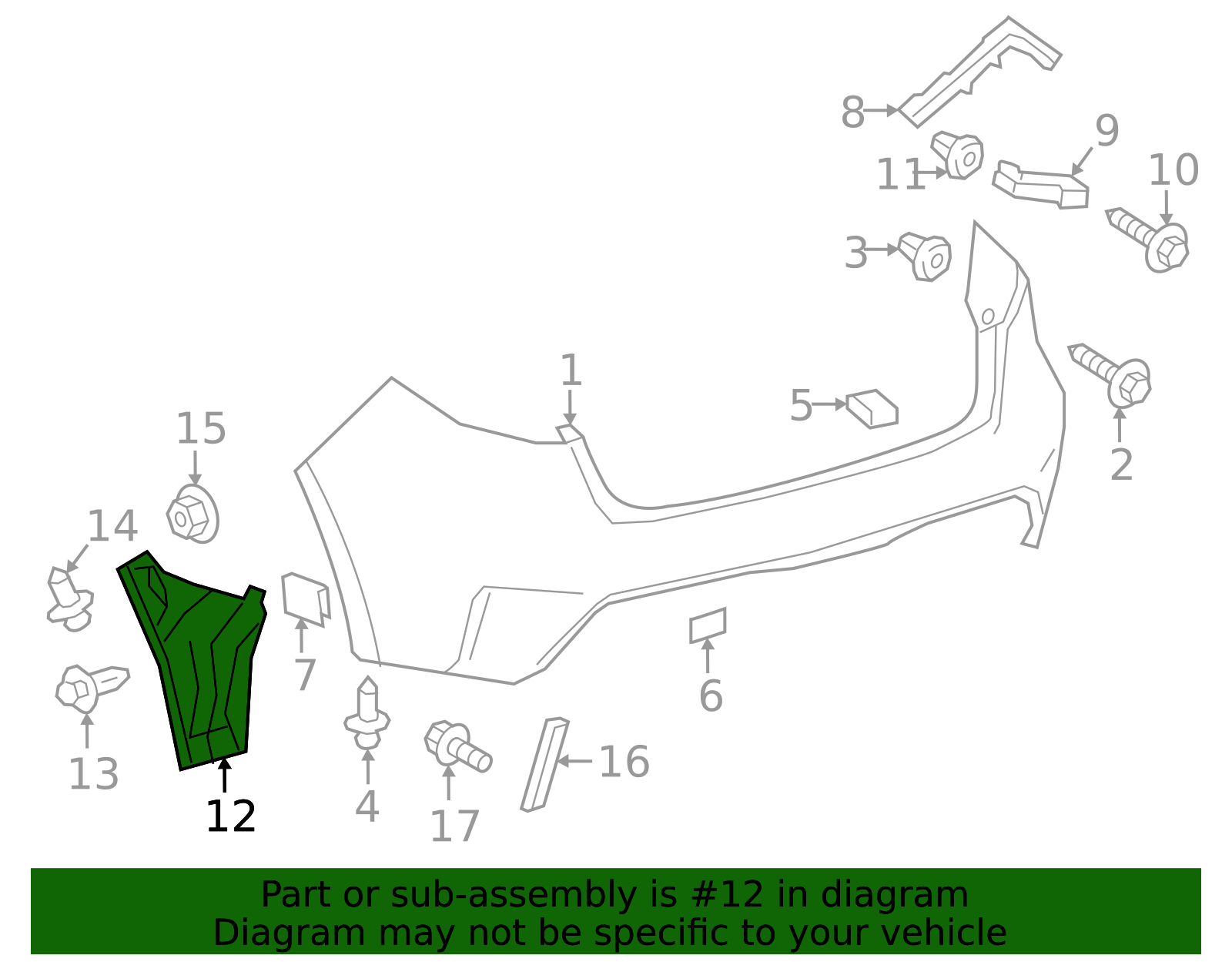 2020-2025 Toyota Corolla Side Support 52591-02370 | MotorMotor