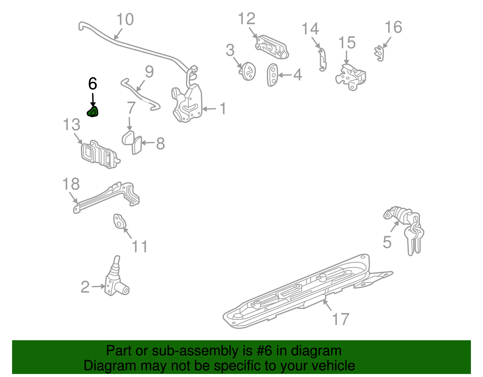 MB893757 - Damper 1992-2006 Mitsubishi Montero | Mitsubishi Direct Parts